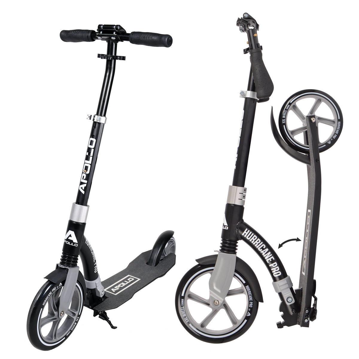 Apollo Scooter - "Hurricane" City-Scooter met vering – Apollo Funsport ...