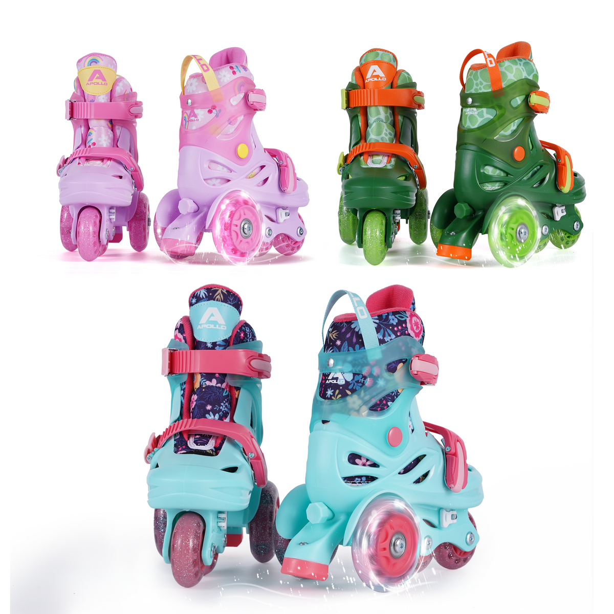 Apollo Kids My 1st skates verstelbaar, verstelbare rolschaatsen voor k ...